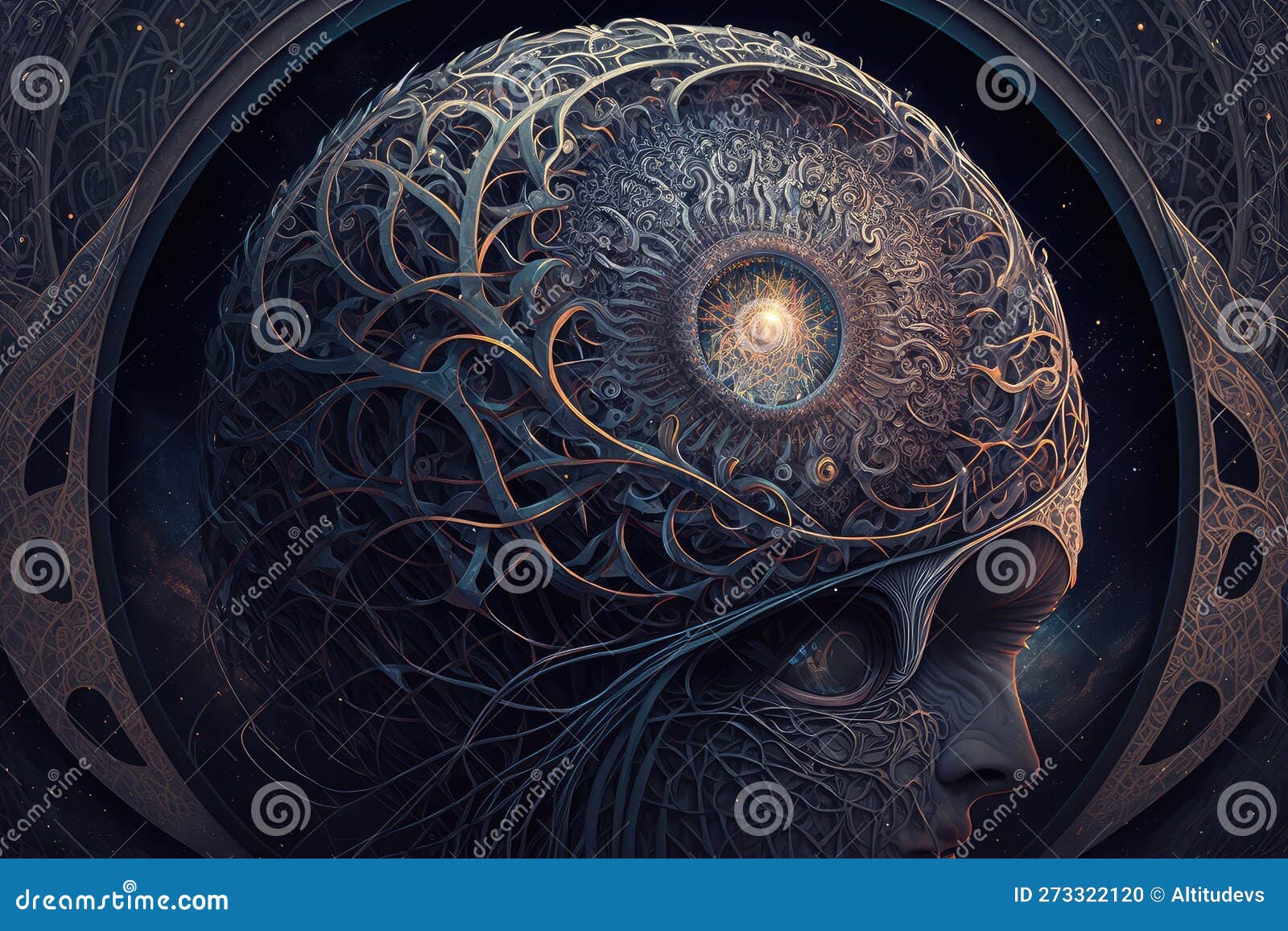 Mind of God, with View of Intricate and Complex Neural Network ...