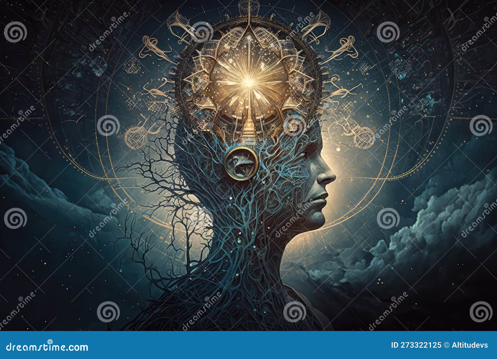 Mind of God, with View of Intricate and Complex Neural Network ...