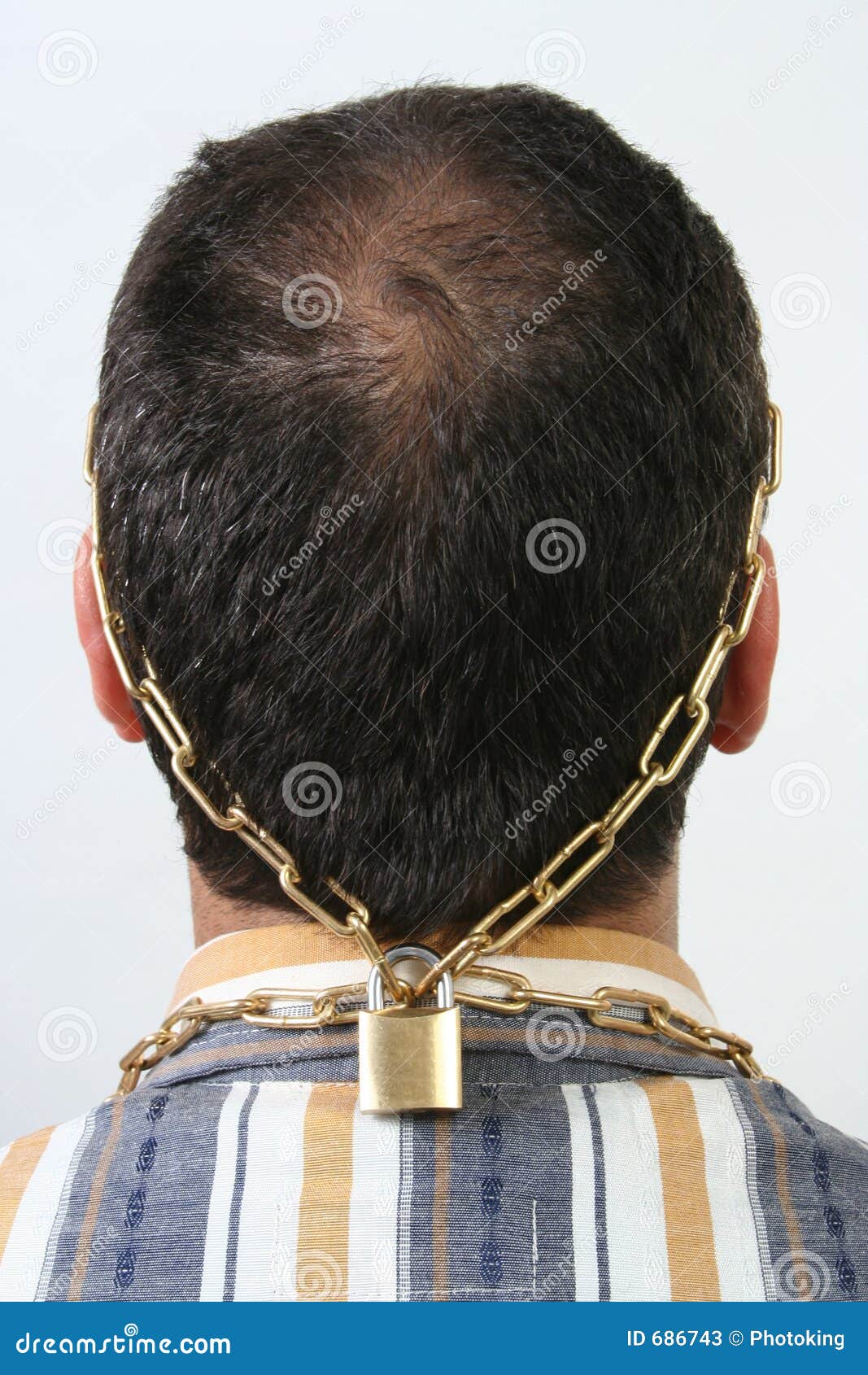 Mind locking stock image. Image of intelligence, security - 686743