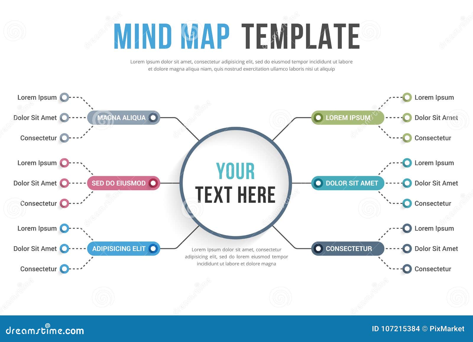 Mind Map Vector Illustration | CartoonDealer.com #209212174