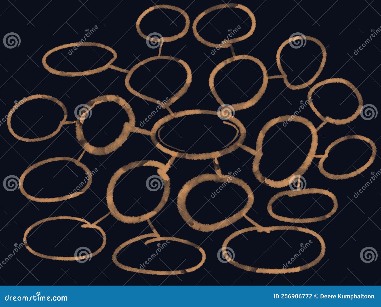 Mind Mapping . Royalty-Free Cartoon | CartoonDealer.com #256906772