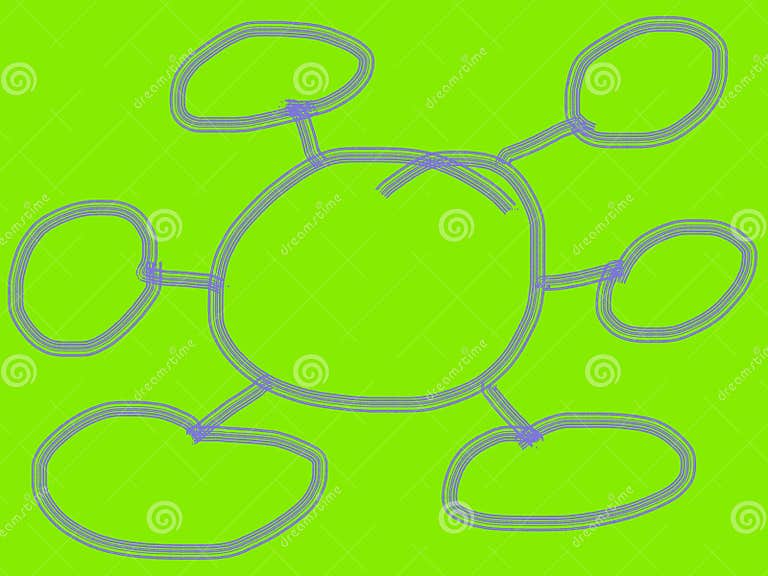 Mind mapping stock illustration. Illustration of vector - 256002077