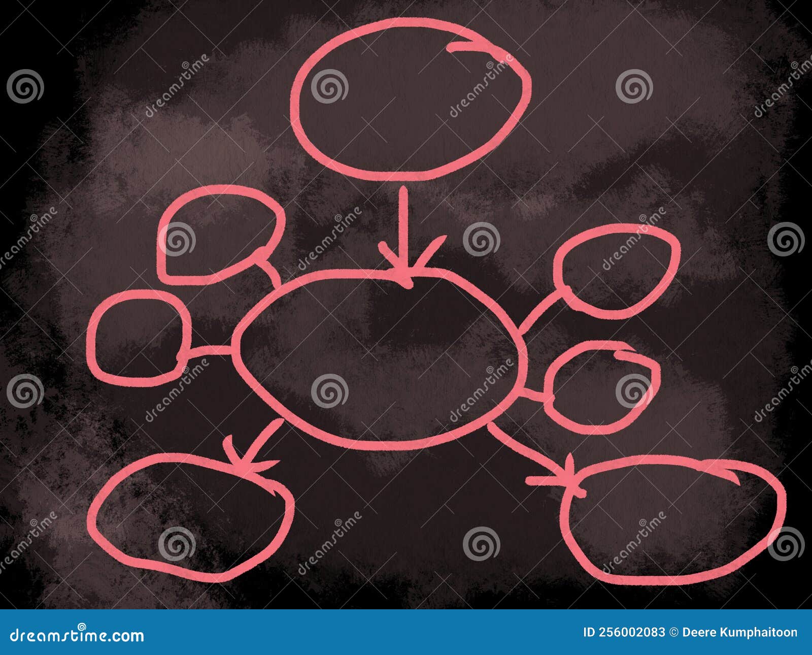 Mind mapping stock illustration. Illustration of infographics - 256002083