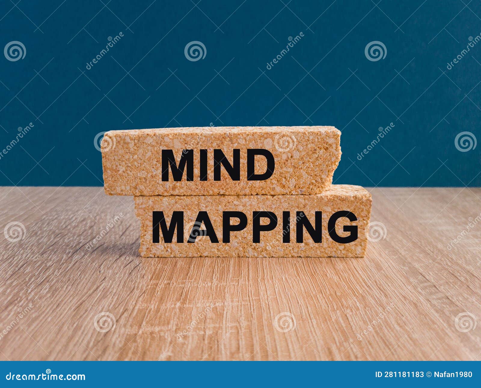 Mind Mapping Symbol. Concept Words Mind Mapping on Brick Blocks Stock ...