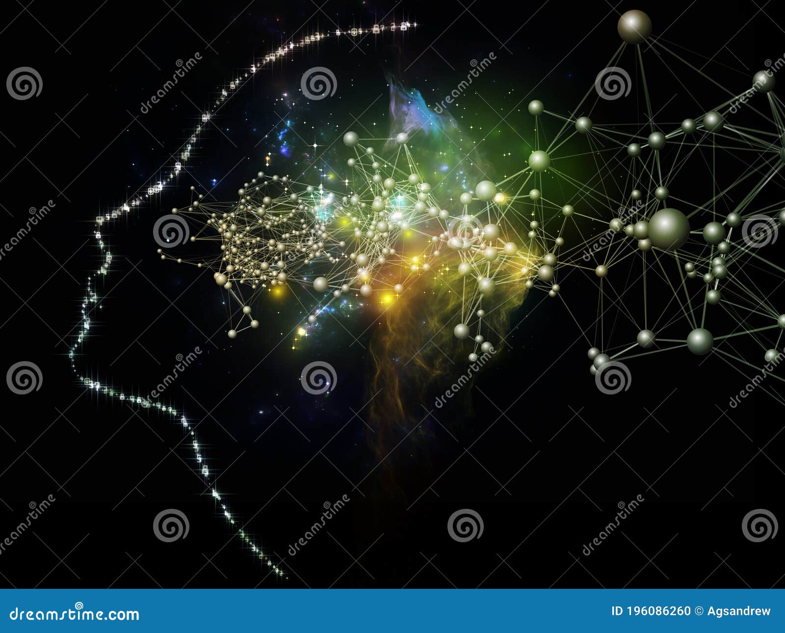 Mind and Matter stock illustration. Illustration of composition - 196086260