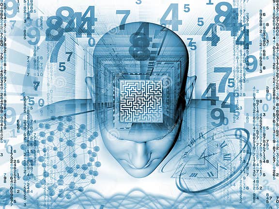 Mind Maze stock illustration. Illustration of creative - 23083077