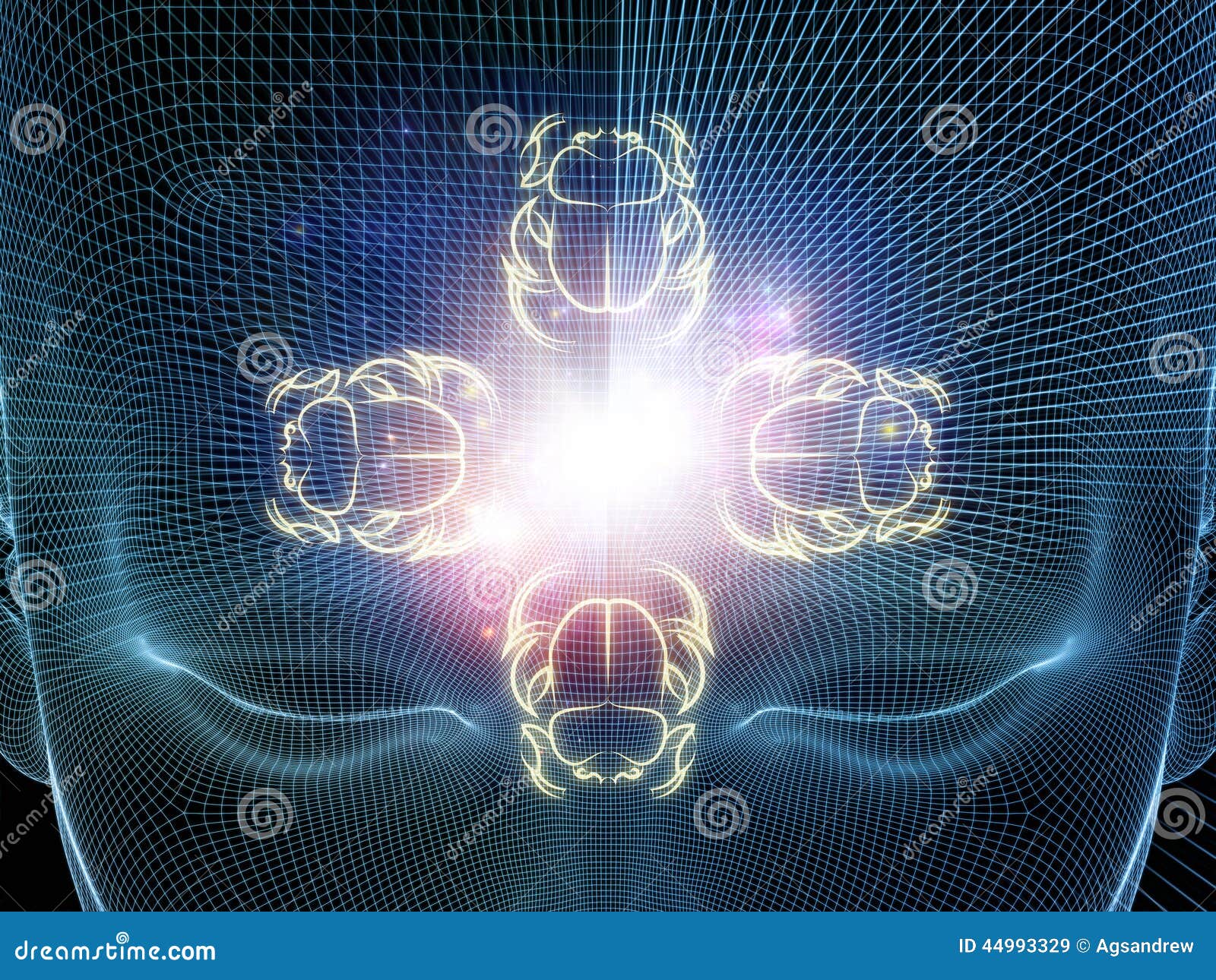 Mind Metaphor stock illustration. Illustration of intellect - 44993329