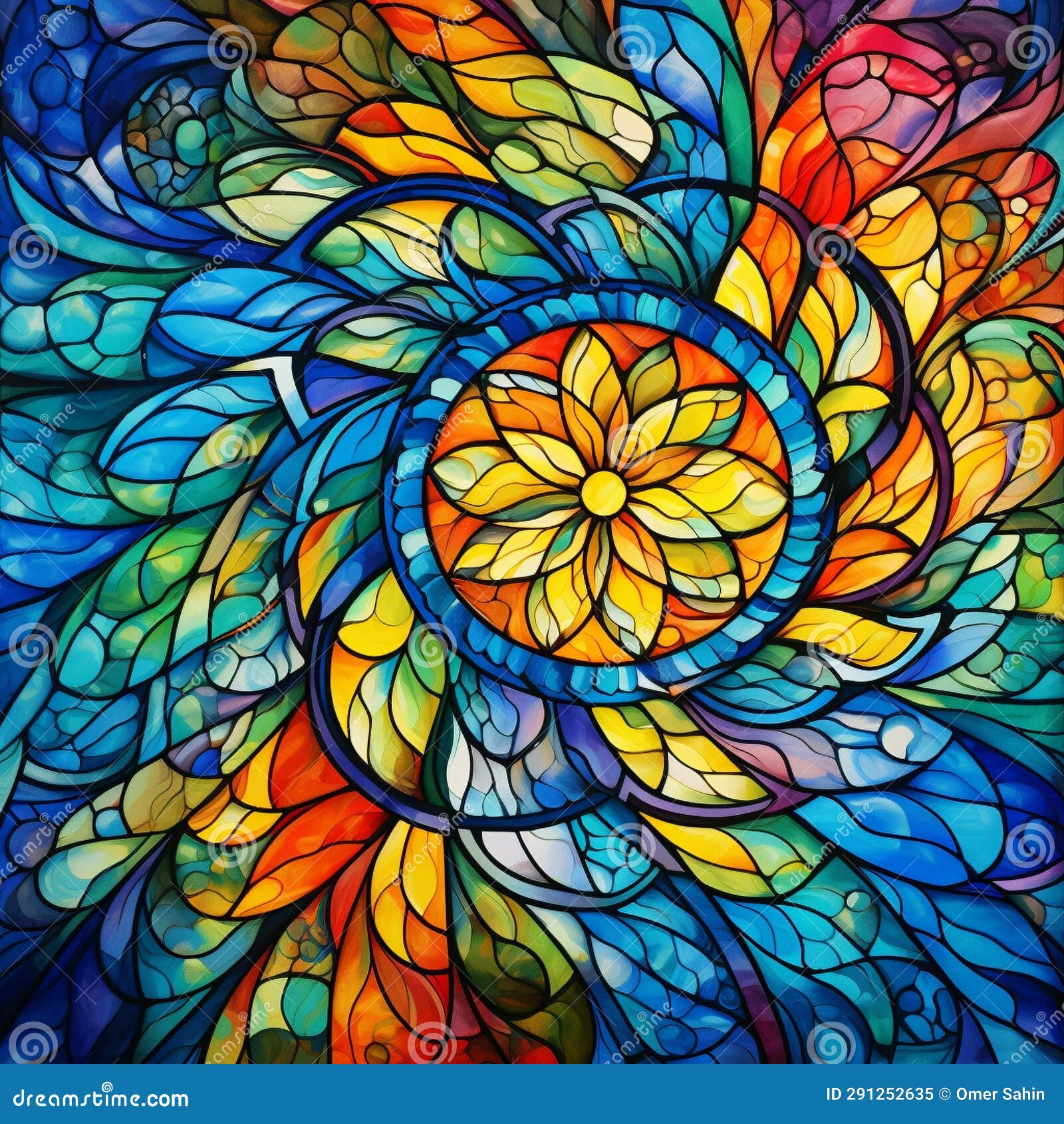 Mind Mosaic: Intricate Patterns of Abstract Reflections Blending the ...