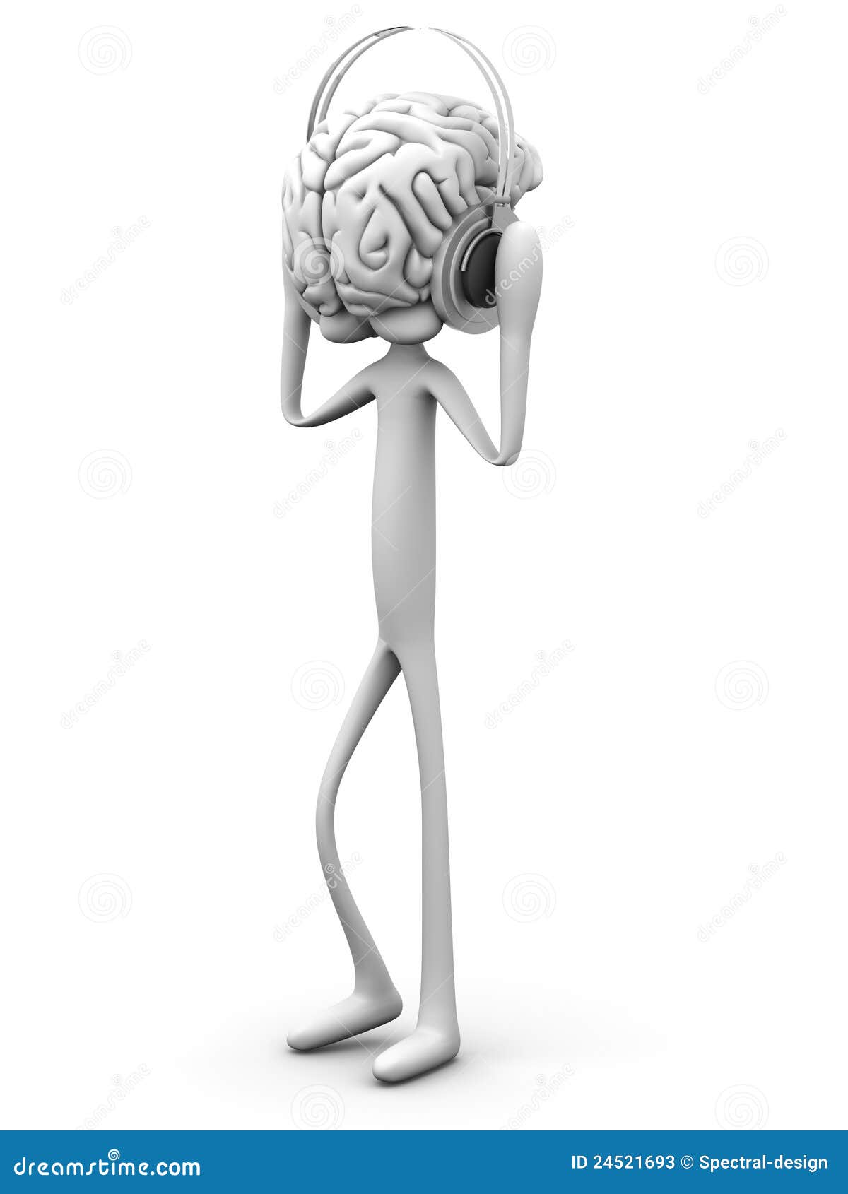 Mind Music stock illustration. Illustration of electronic - 24521693