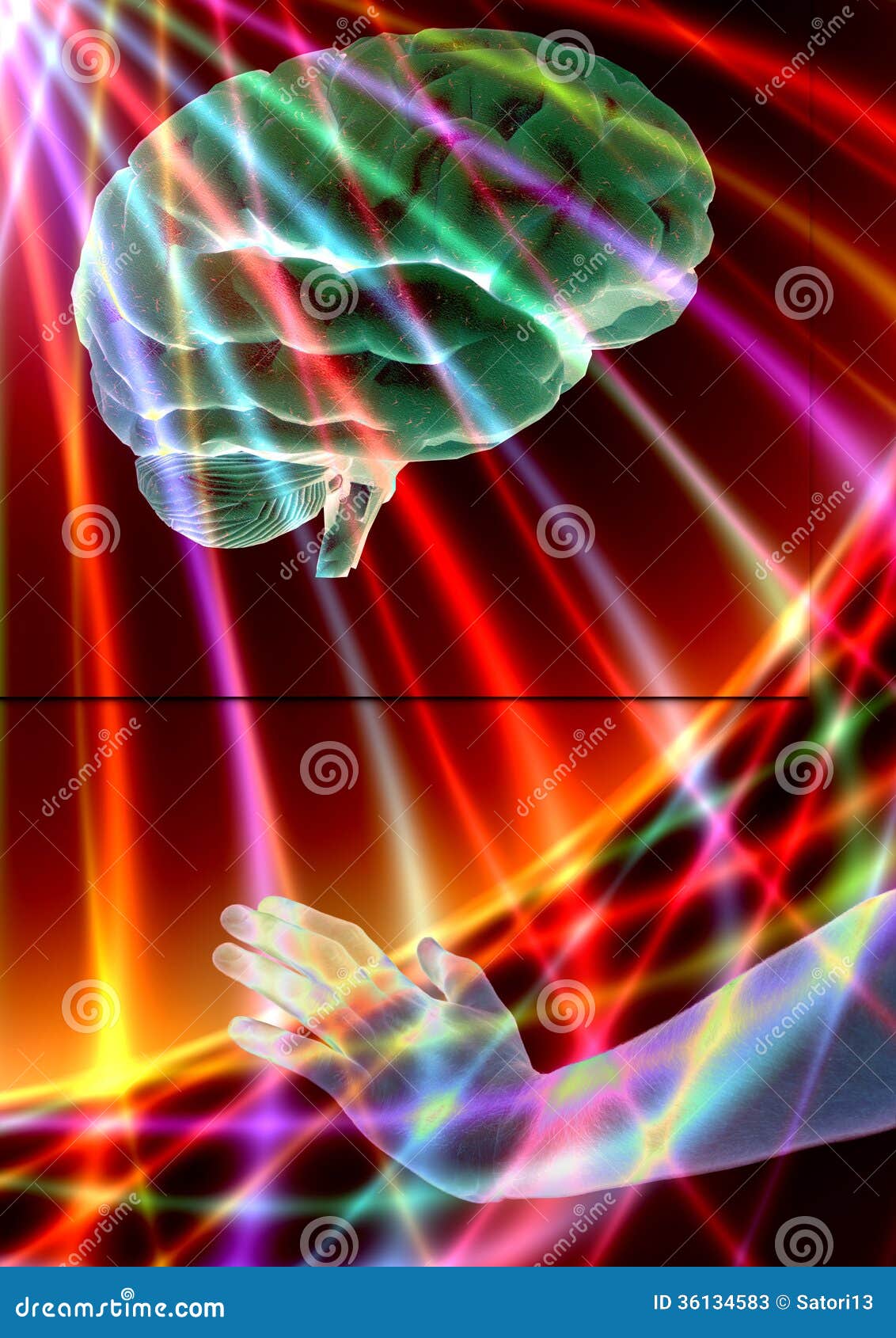 Mind over matter stock illustration. Illustration of abstract - 36134583