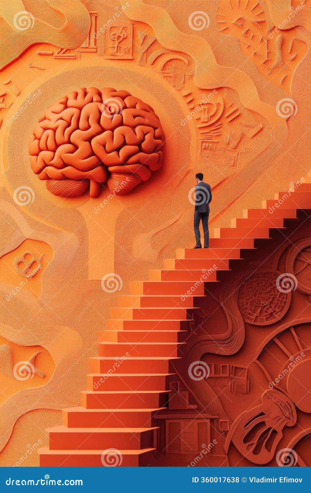 Mind Over Matter stock photo. Image of intellectual - 360017638