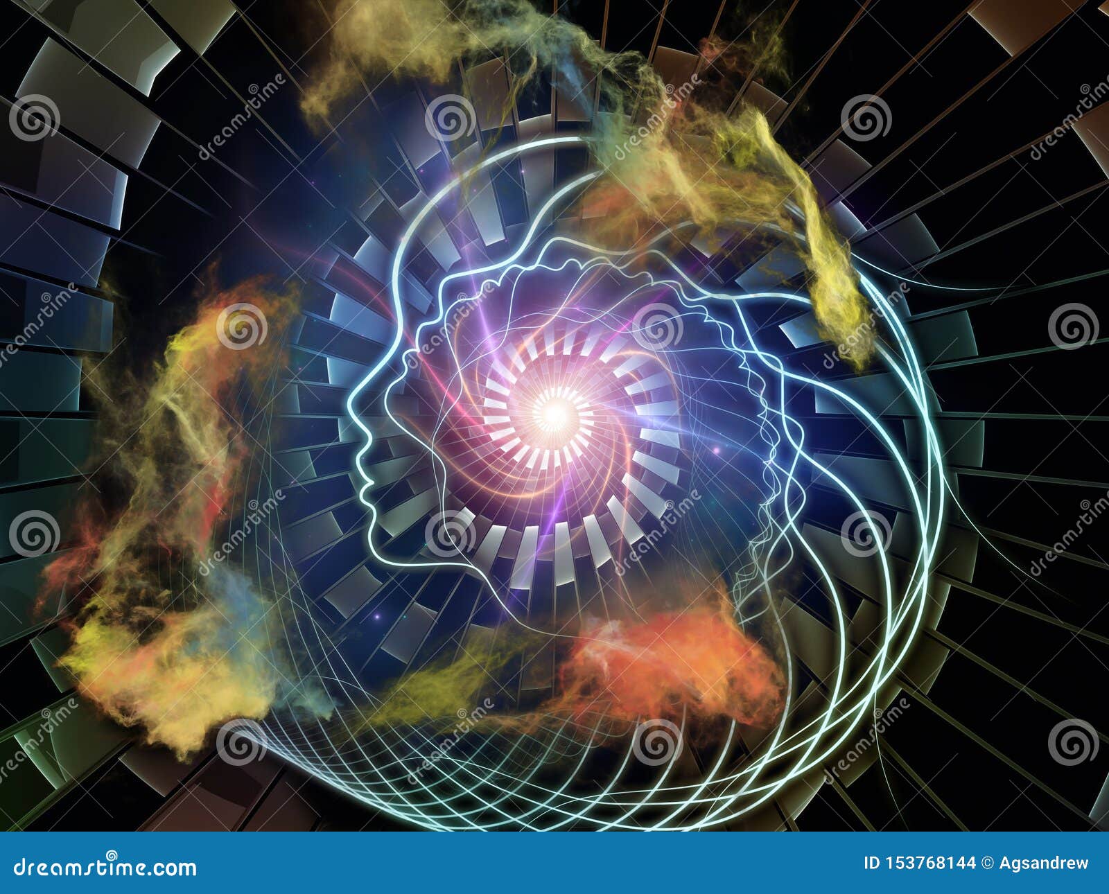 Mind Paths stock illustration. Illustration of reason - 153768144