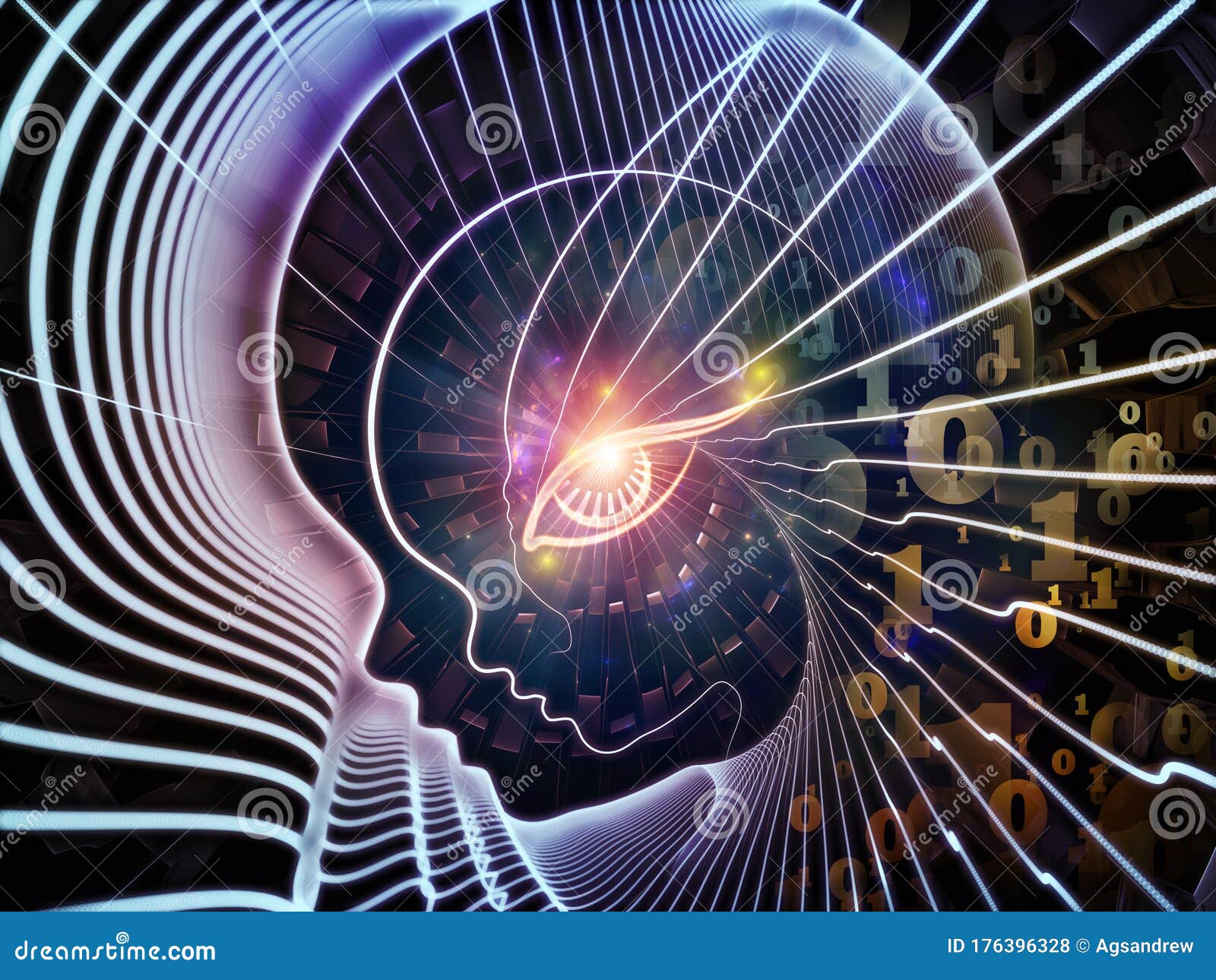 Mind Paths stock illustration. Illustration of knowledge - 176396328