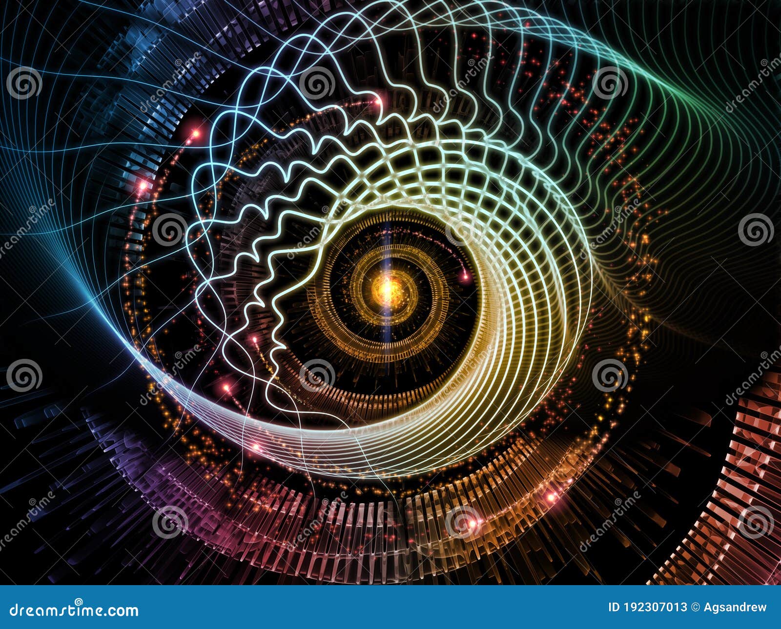 Mind Paths stock illustration. Illustration of psyche - 192307013