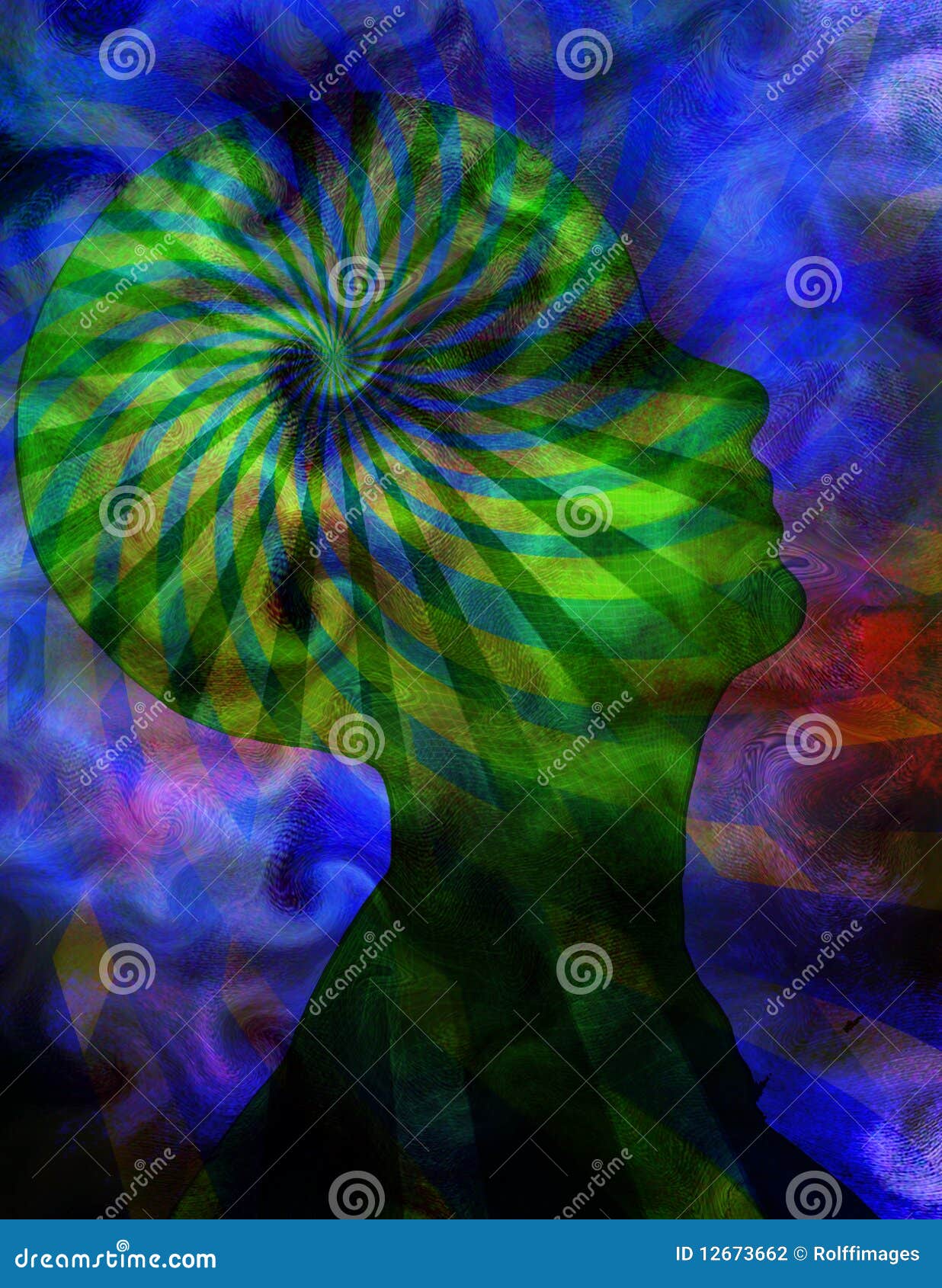 Mind Power stock photo. Image of beautiful, misty, magic - 12673662