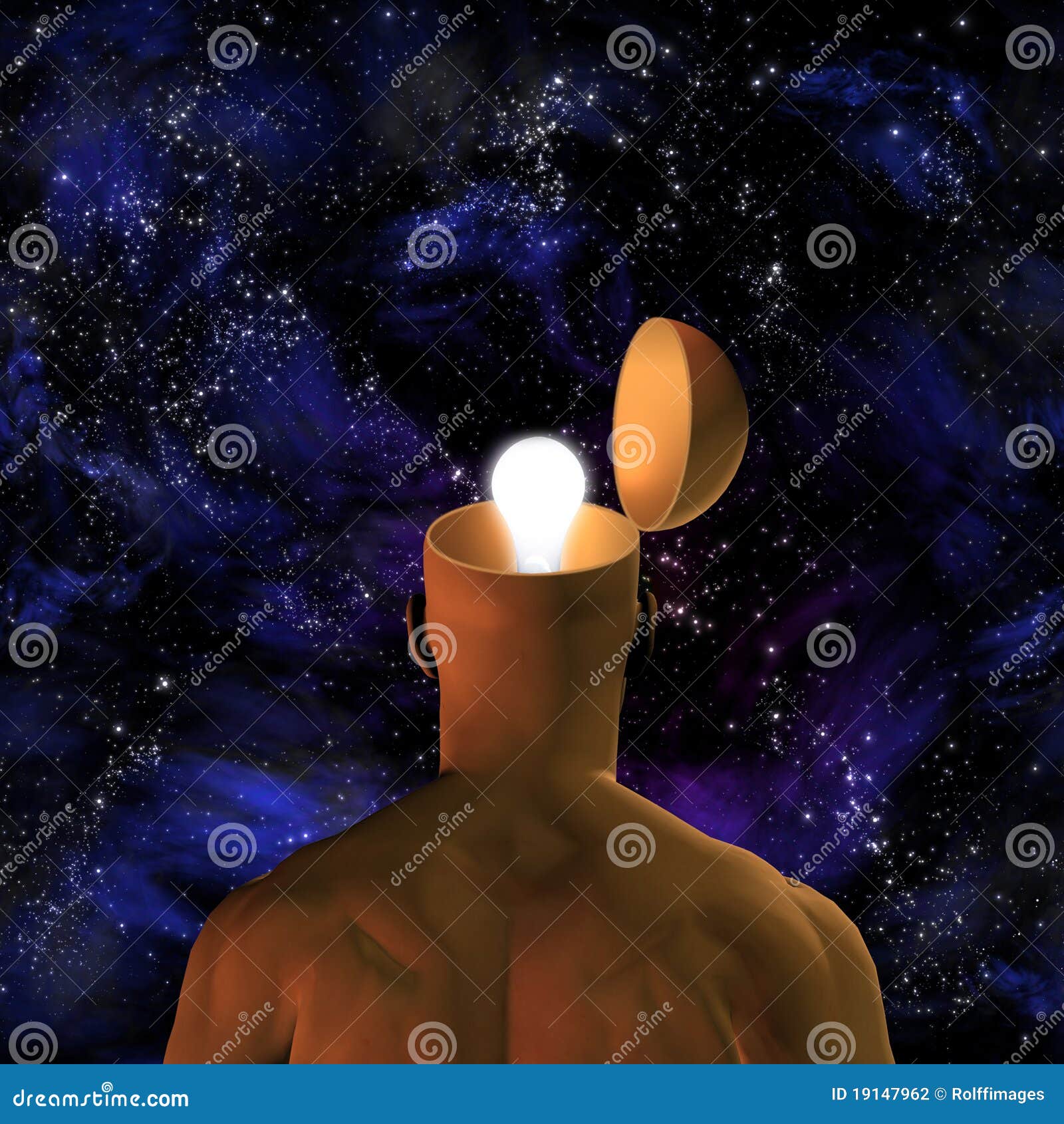 Mind power stock illustration. Illustration of intelligent - 19147962