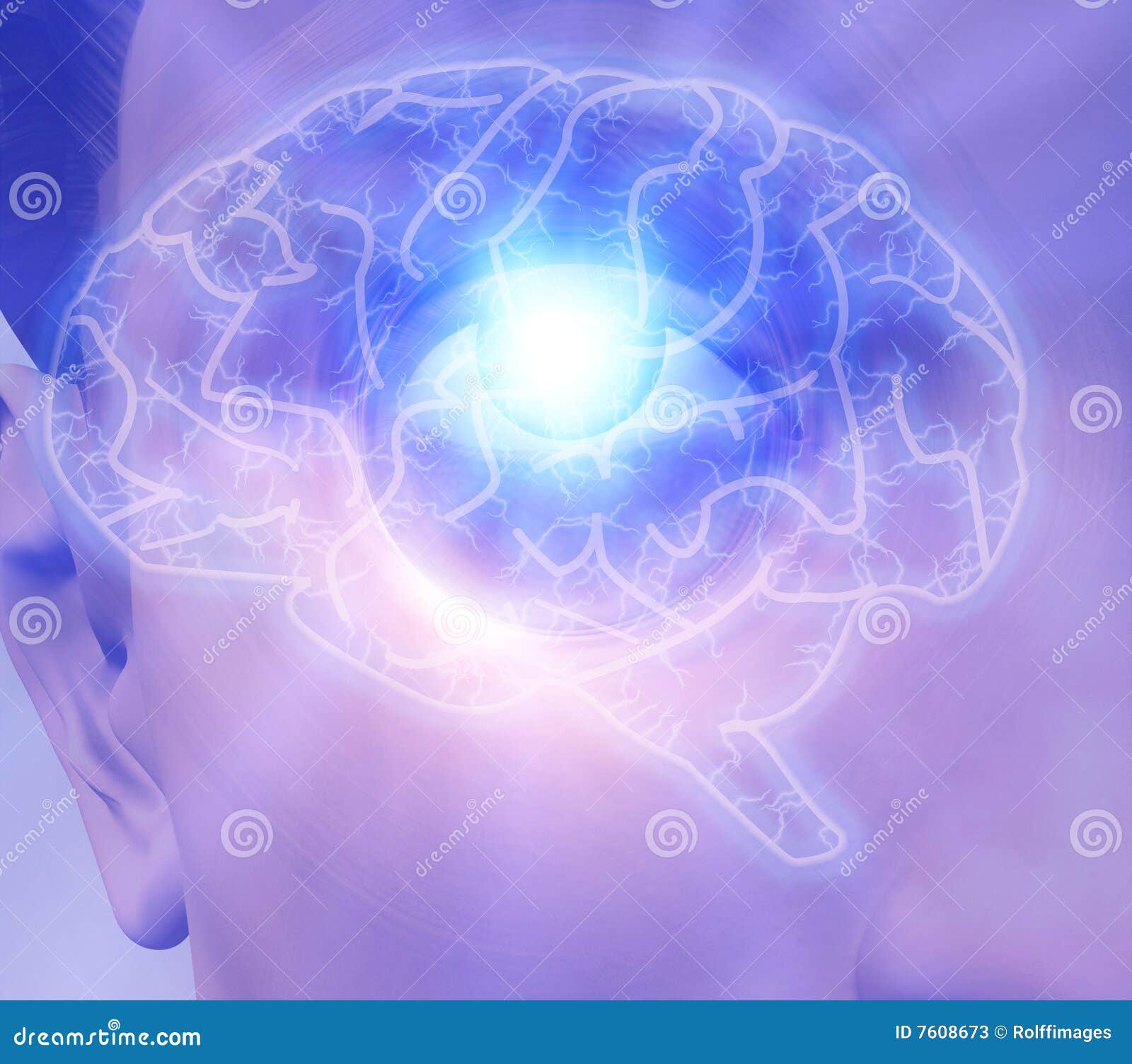Mind Power stock illustration. Illustration of health - 7608673