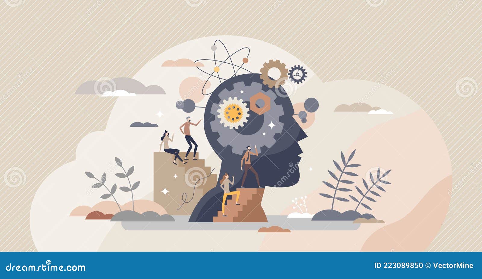 Mind Process and Cognitive Information in Human Head Tiny Person ...