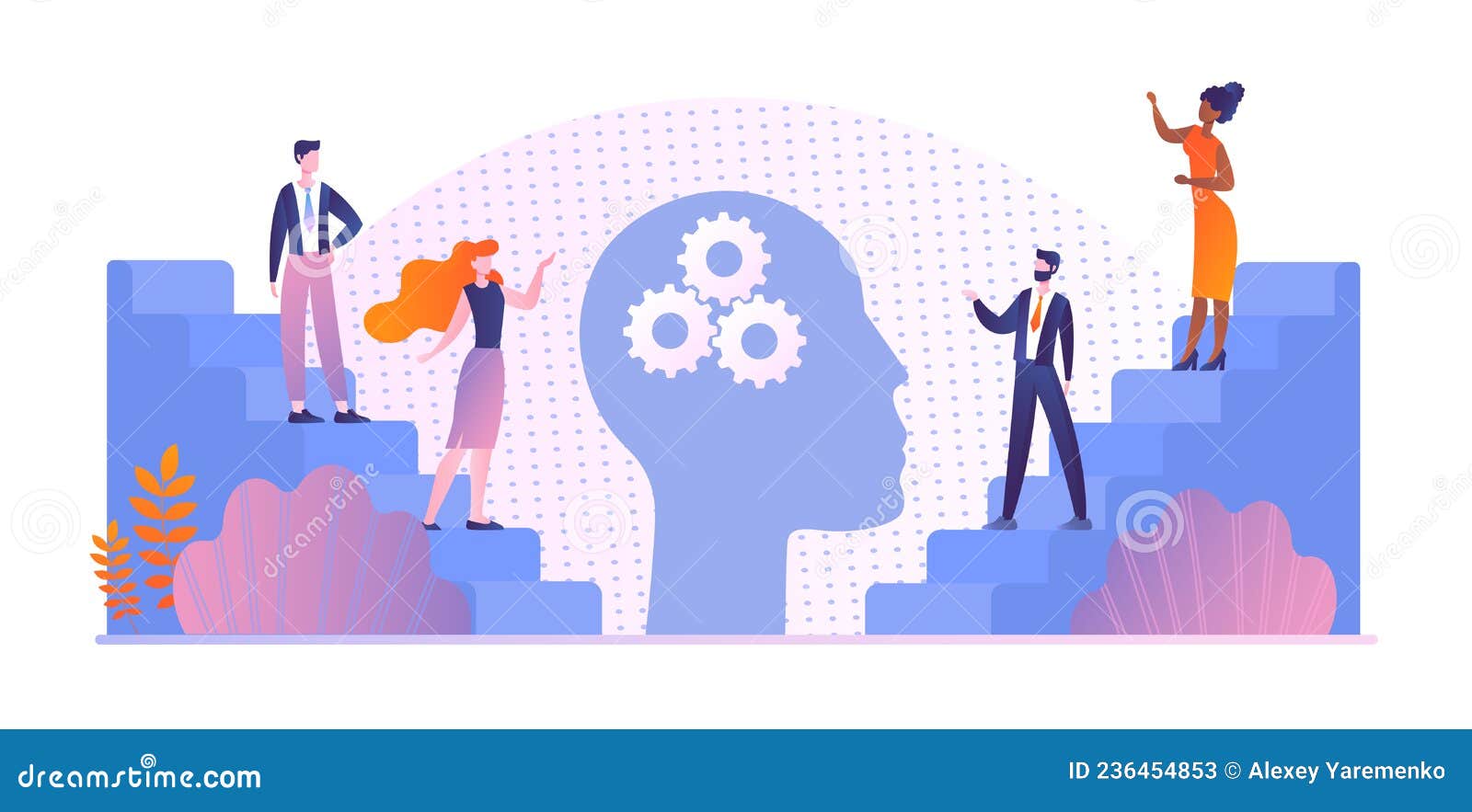 Head Cognitive Distortions Stock Photo | CartoonDealer.com #213641634