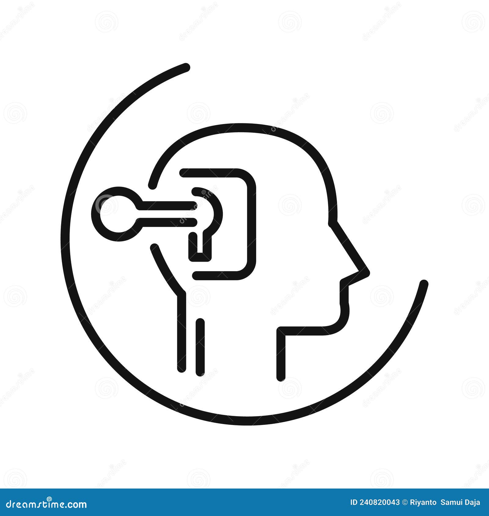 Secrecy Icon Recursive Mosaic Vector Illustration | CartoonDealer.com ...