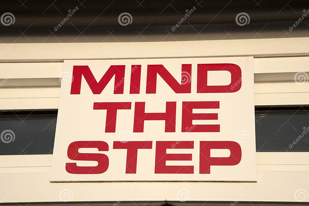 Mind the Step stock image. Image of step, care, mind - 49541115