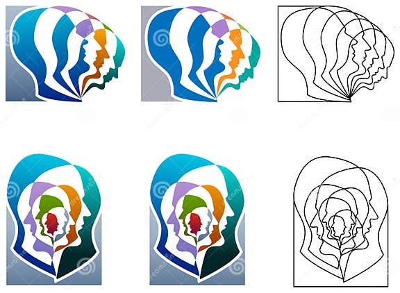 Mind team stock vector. Illustration of close, group - 56120963