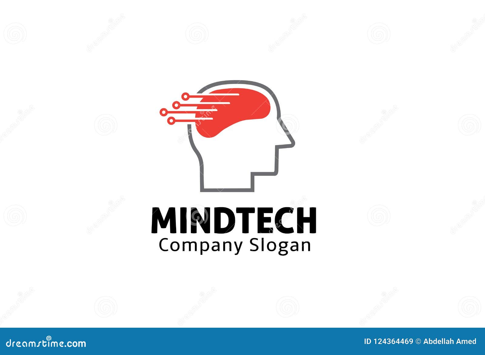 Mind Tech Logo Symbol Design Illustration Stock Vector - Illustration ...
