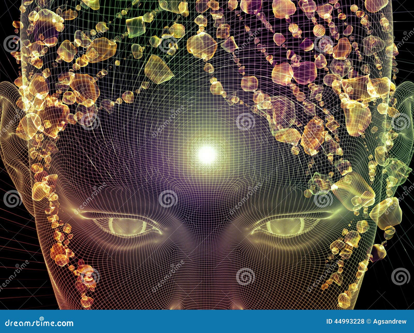 Mind Vision stock illustration. Illustration of background - 44993228