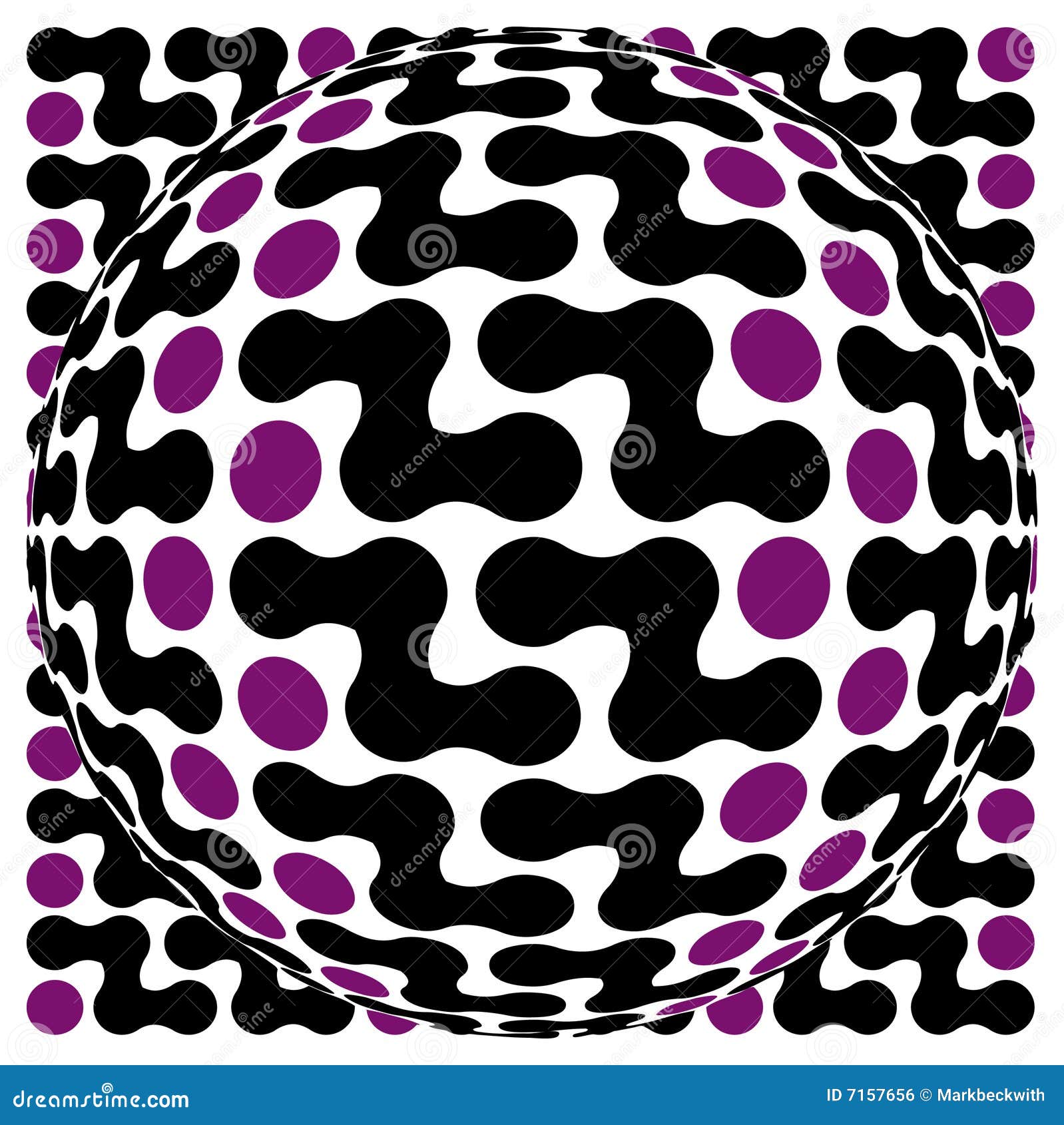 Mind warp convex stock vector. Illustration of sphere - 7157656