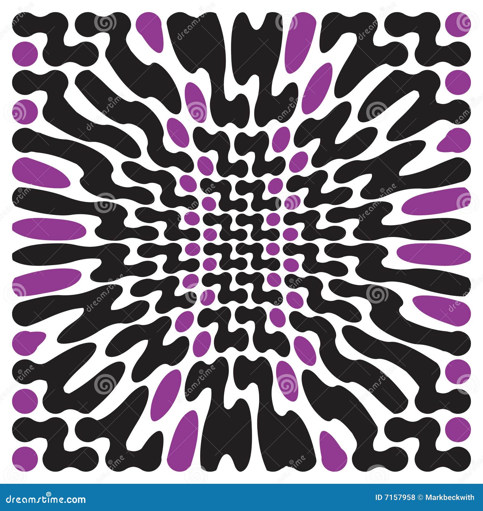 Mind warp convex stock vector. Illustration of drops, liquid - 7157958