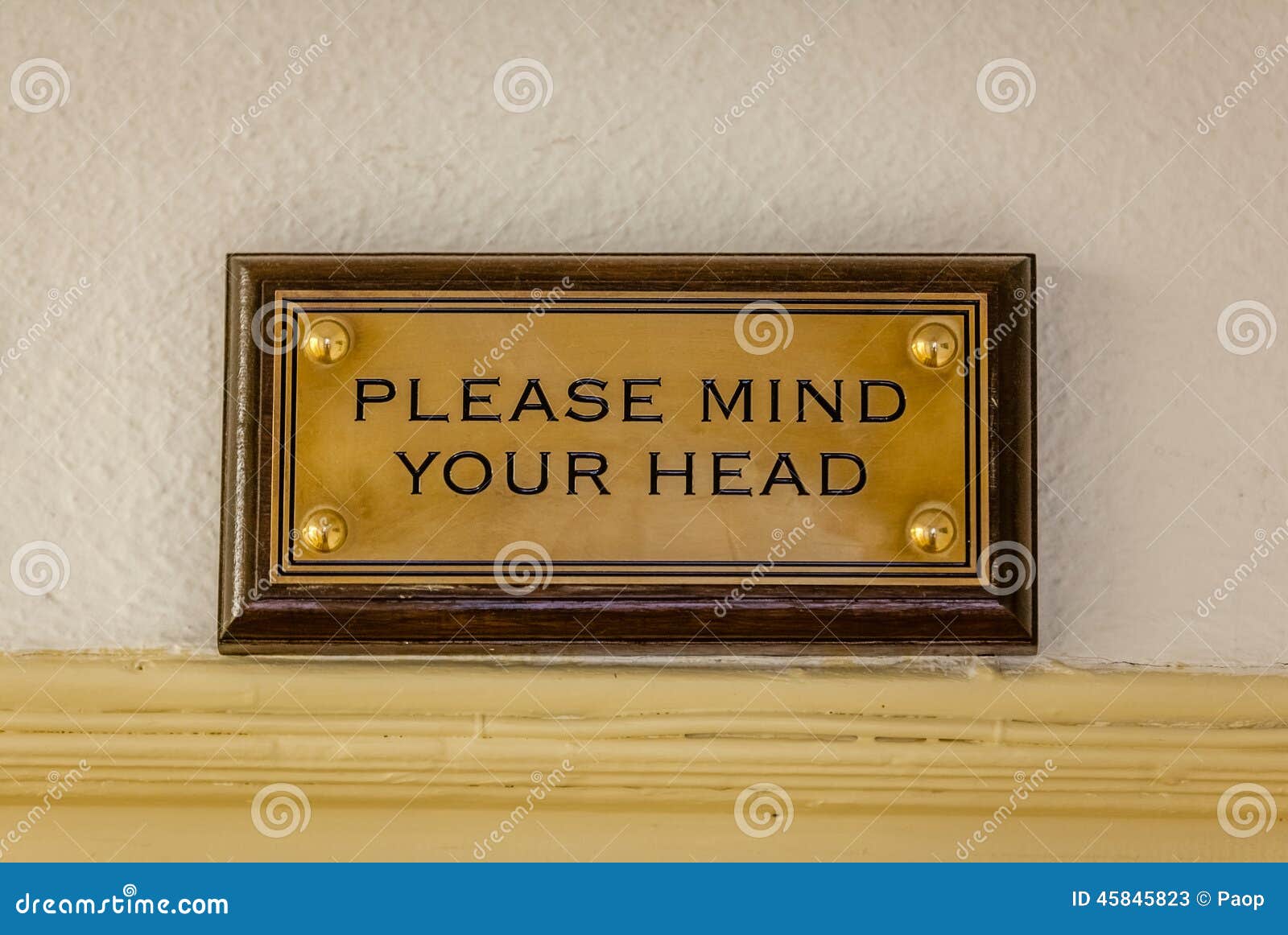 Mind Your Step Signage On A Train Platform Stock Photo | CartoonDealer ...