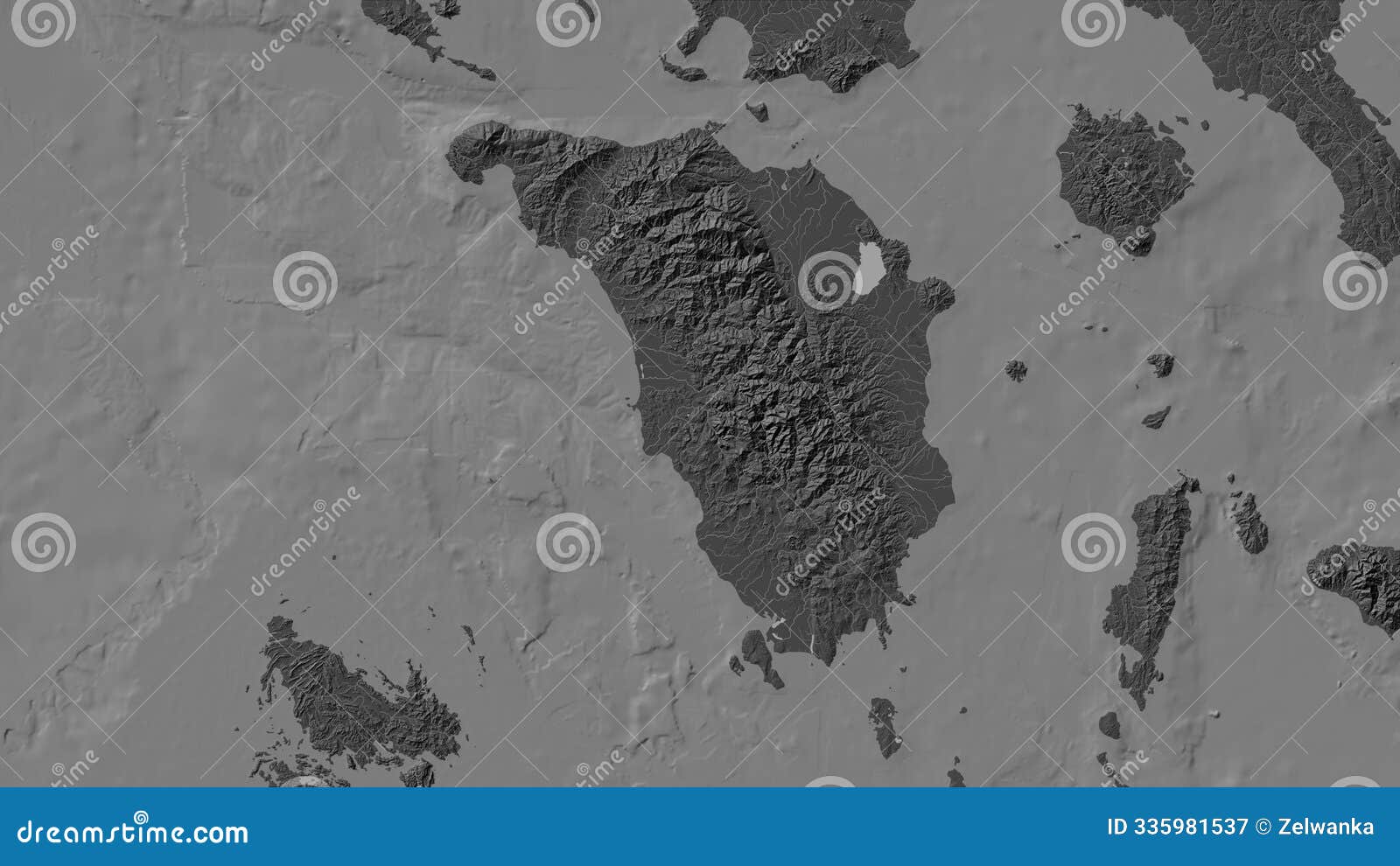 Mindoro Island Southeast Asia, Republic Of The Philippines Map Vector ...