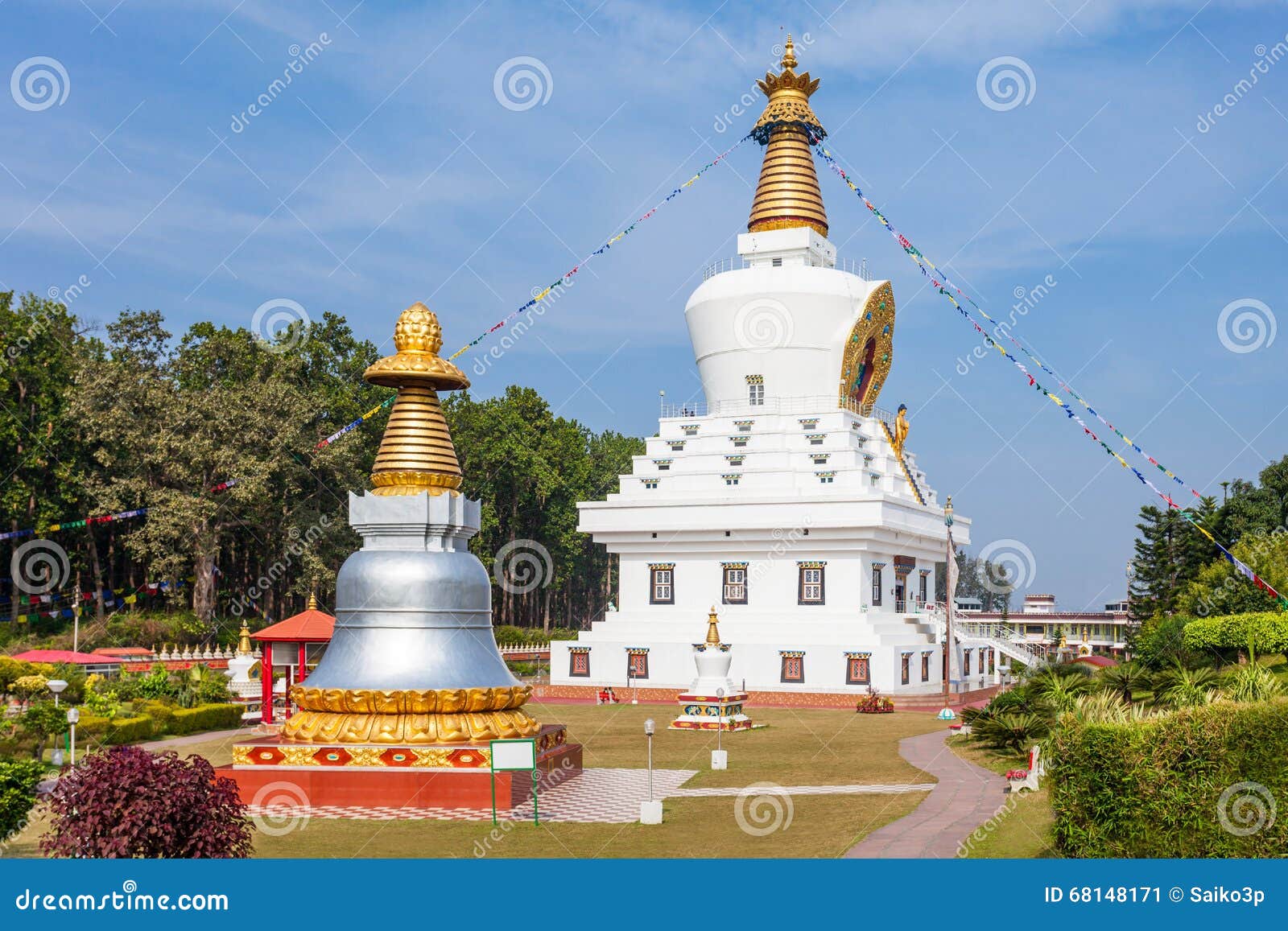 Mindrolling Monastery, Dehradun Stock Image - Image of landmark ...