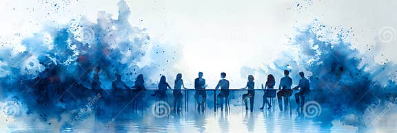 Unified Creative Force stock illustration. Illustration of poster ...