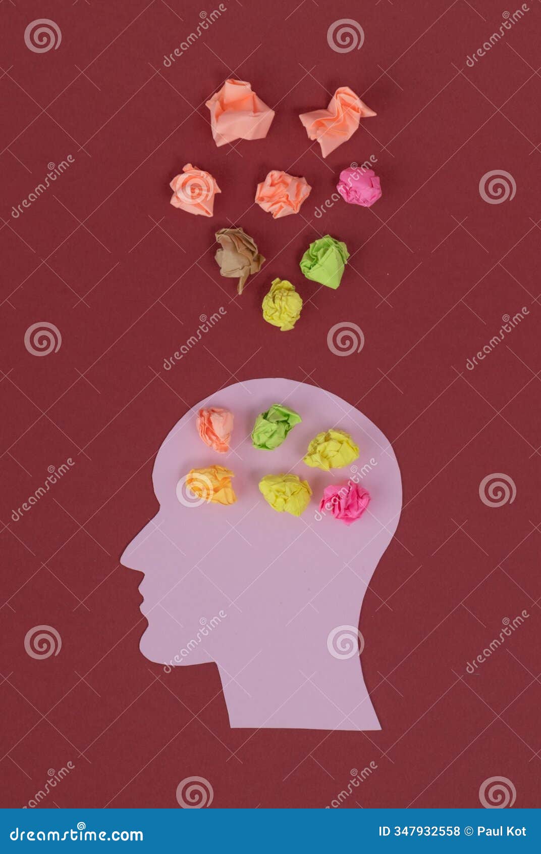 Mindset Concept.Watering Plants with Big Brain Growth Mindset Concept ...