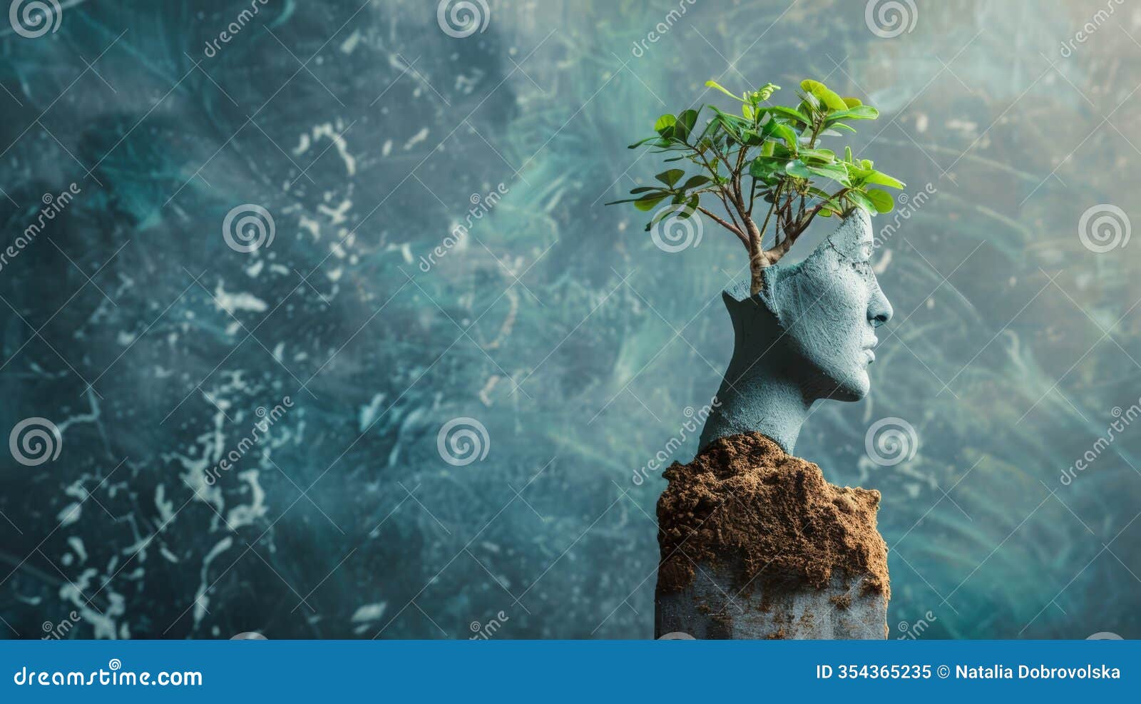 Mindset Development Bringing Hope and Personal Progress. Stock Image ...