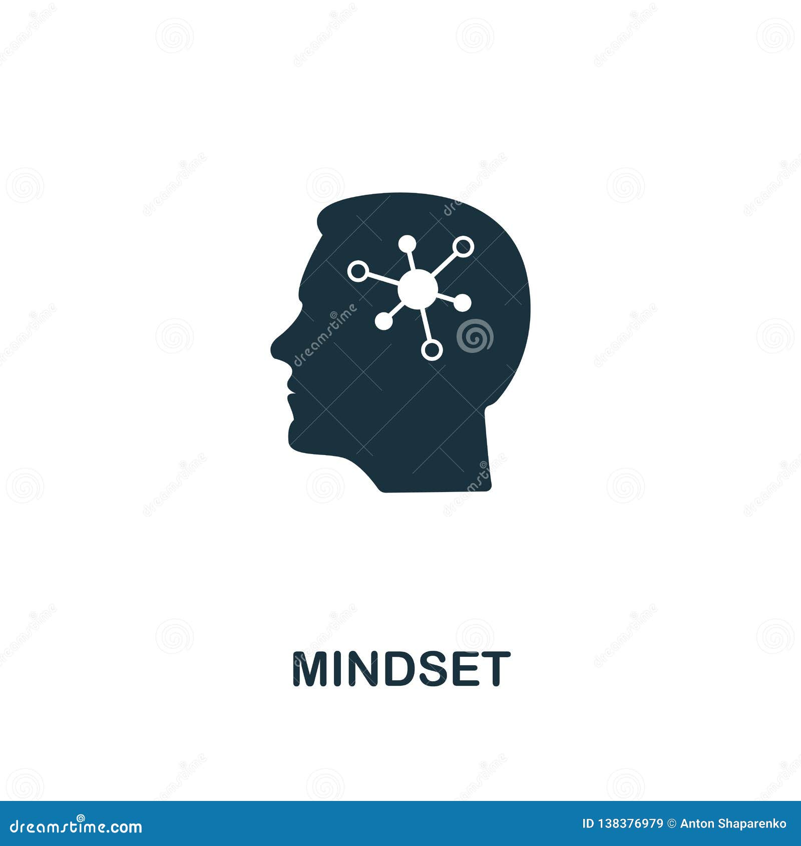 Mindset Icon. Premium Style Design, Pixel Perfect Mindset Icon for Web ...