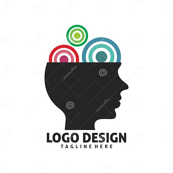 Mindset logo design stock vector. Illustration of agency - 97513867