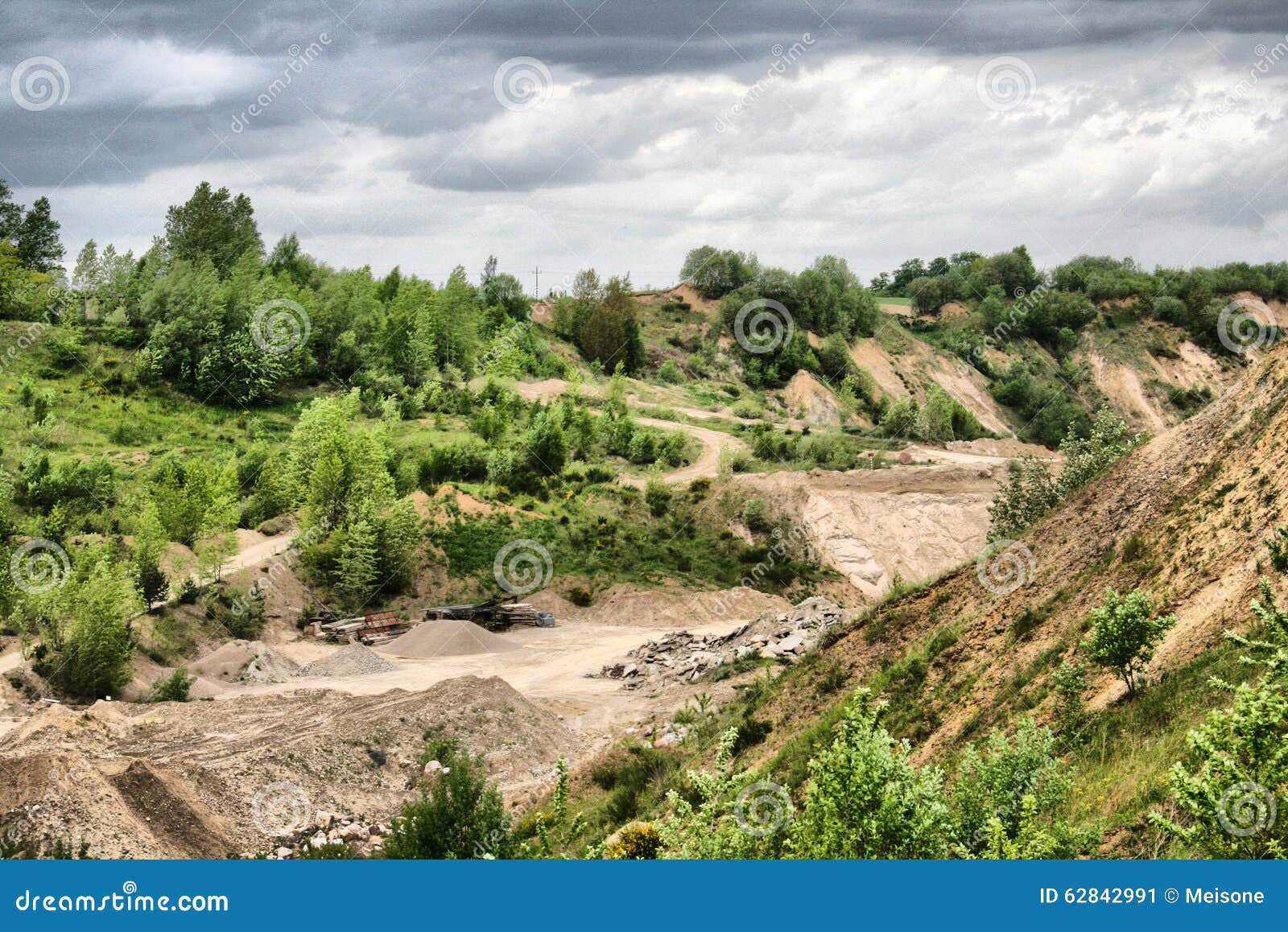 Mine aggregates stock image. Image of limestone, organic - 62842991