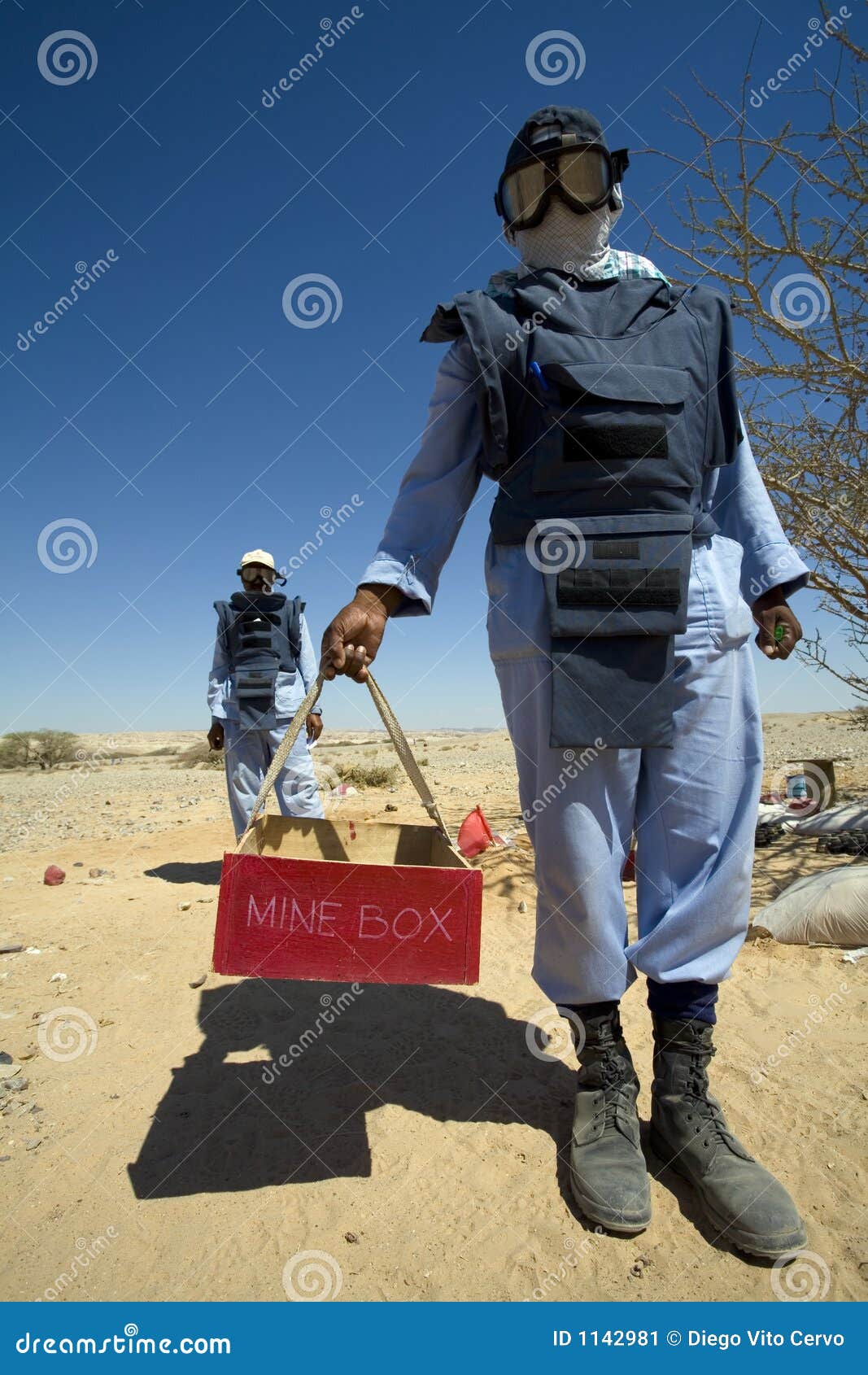 Mine box stock image. Image of cleaning, deadly, israel - 1142981