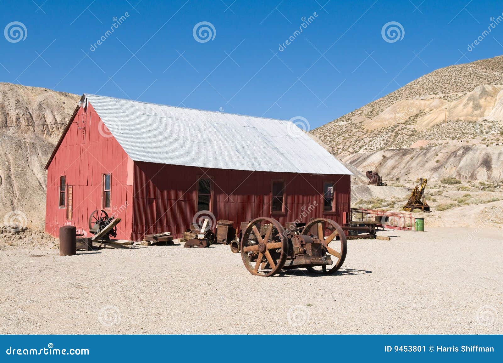 Mine building stock image. Image of industrial, digging - 9453801