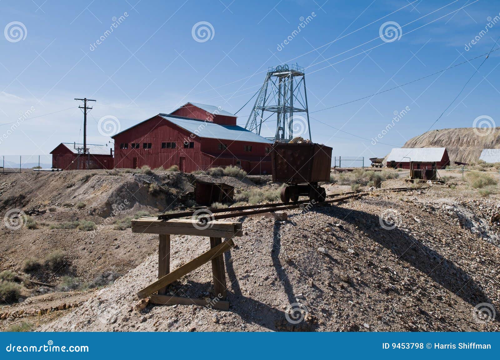Mine car stock photo. Image of digging, equipment, nevada - 9453798