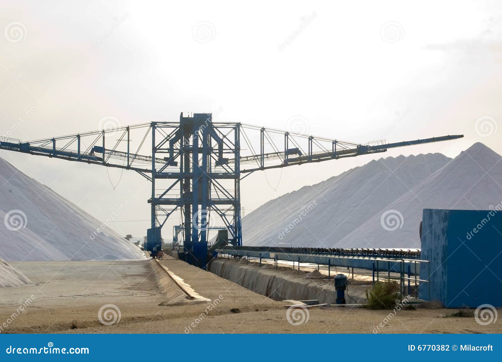 Mine de sel photo stock. Image du minerai, industrie, traitement - 6770382