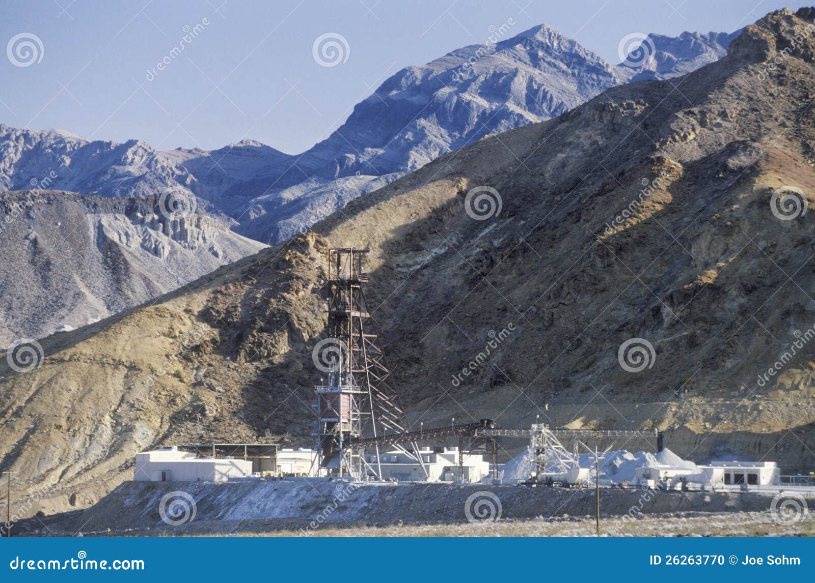 Mine in Death Valley stock photo. Image of landscape - 26263770