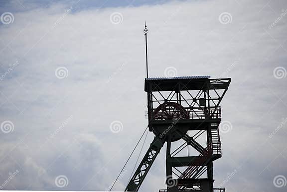 Mine head gire stock image. Image of head, winding, mining - 9567641