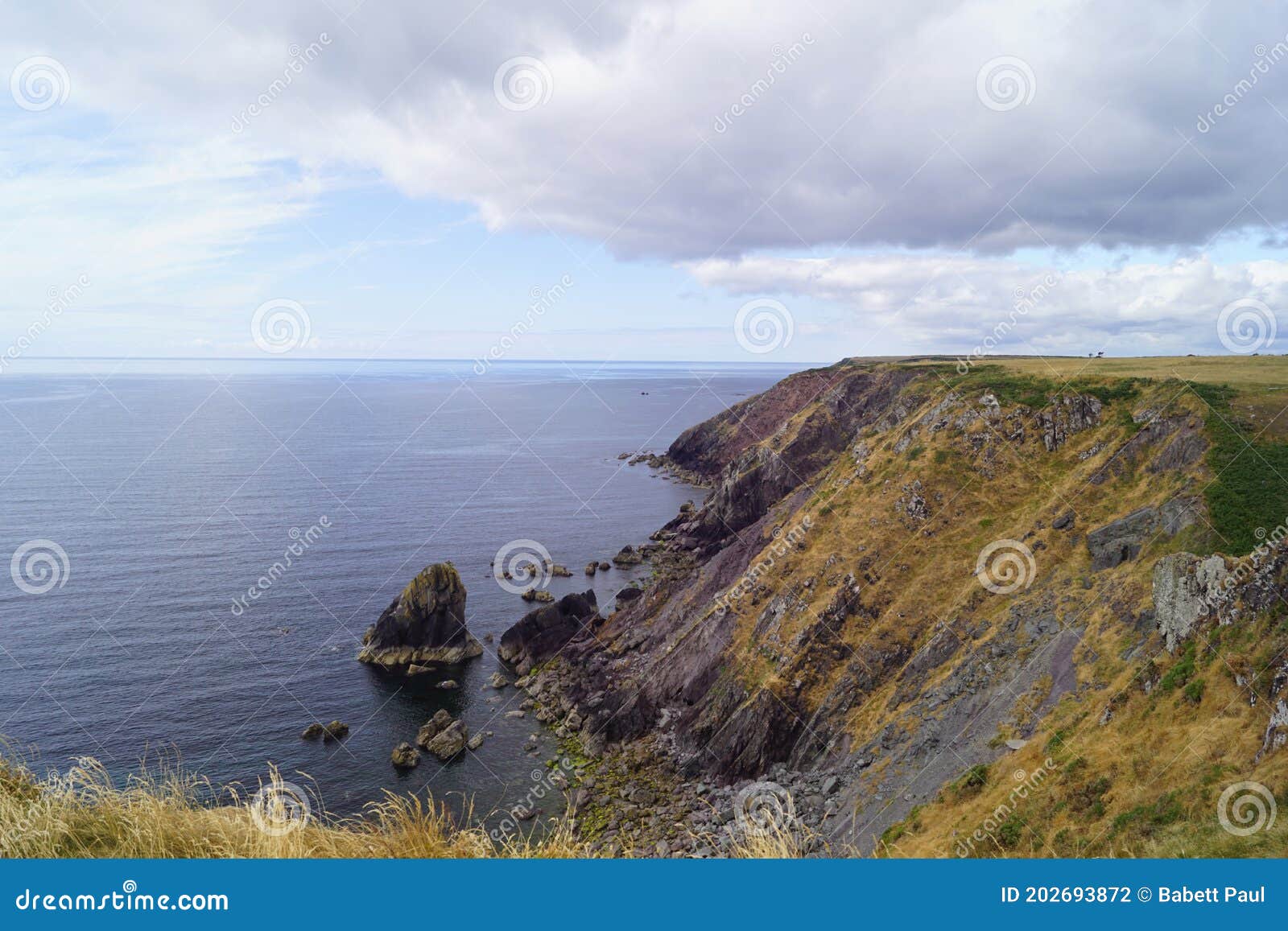 Mine Head Lighthouse stock photo. Image of europe, irish - 202693872