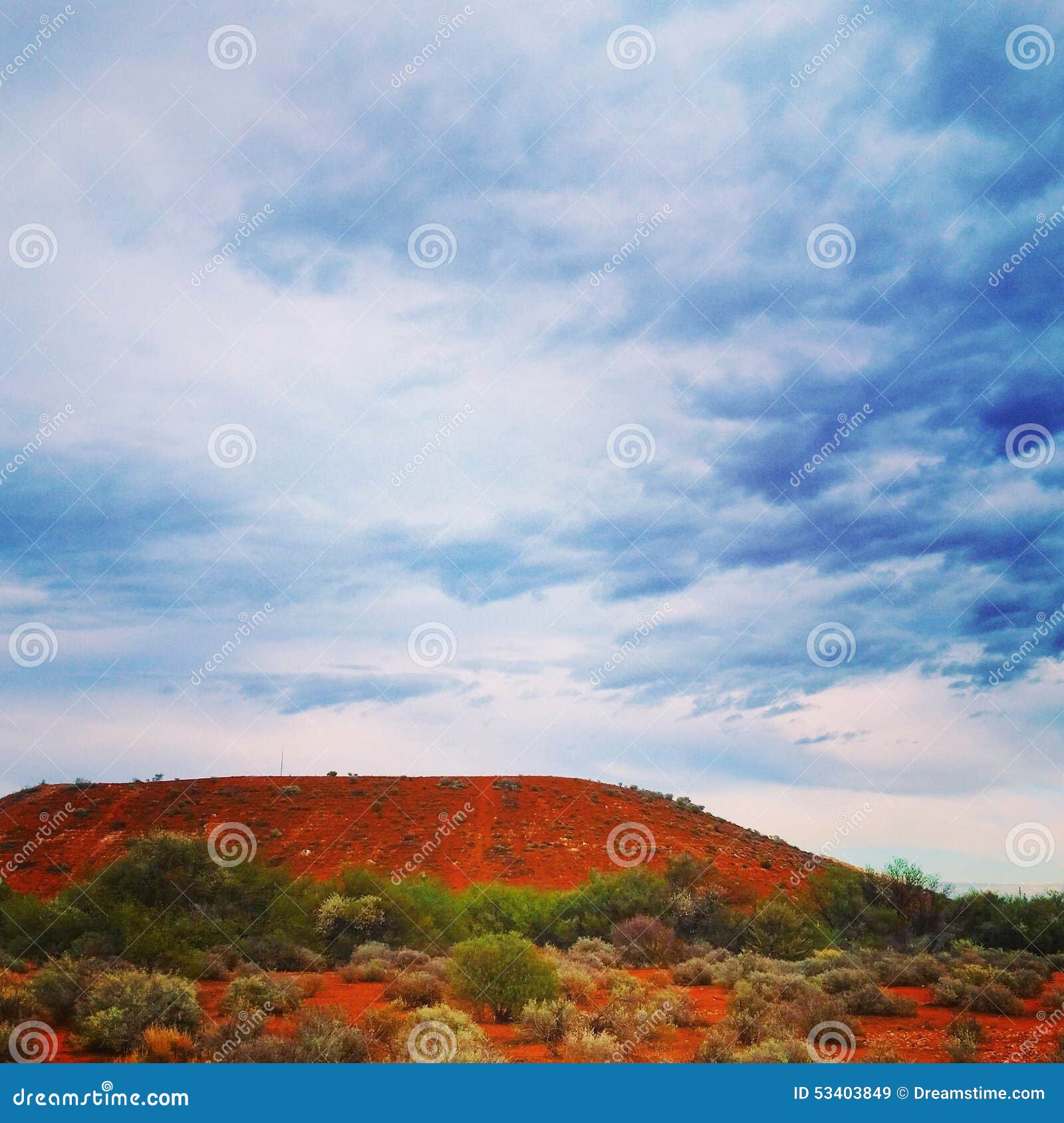 Mine Hill Mt Magnet Wa stock image. Image of goldenoutback - 53403849