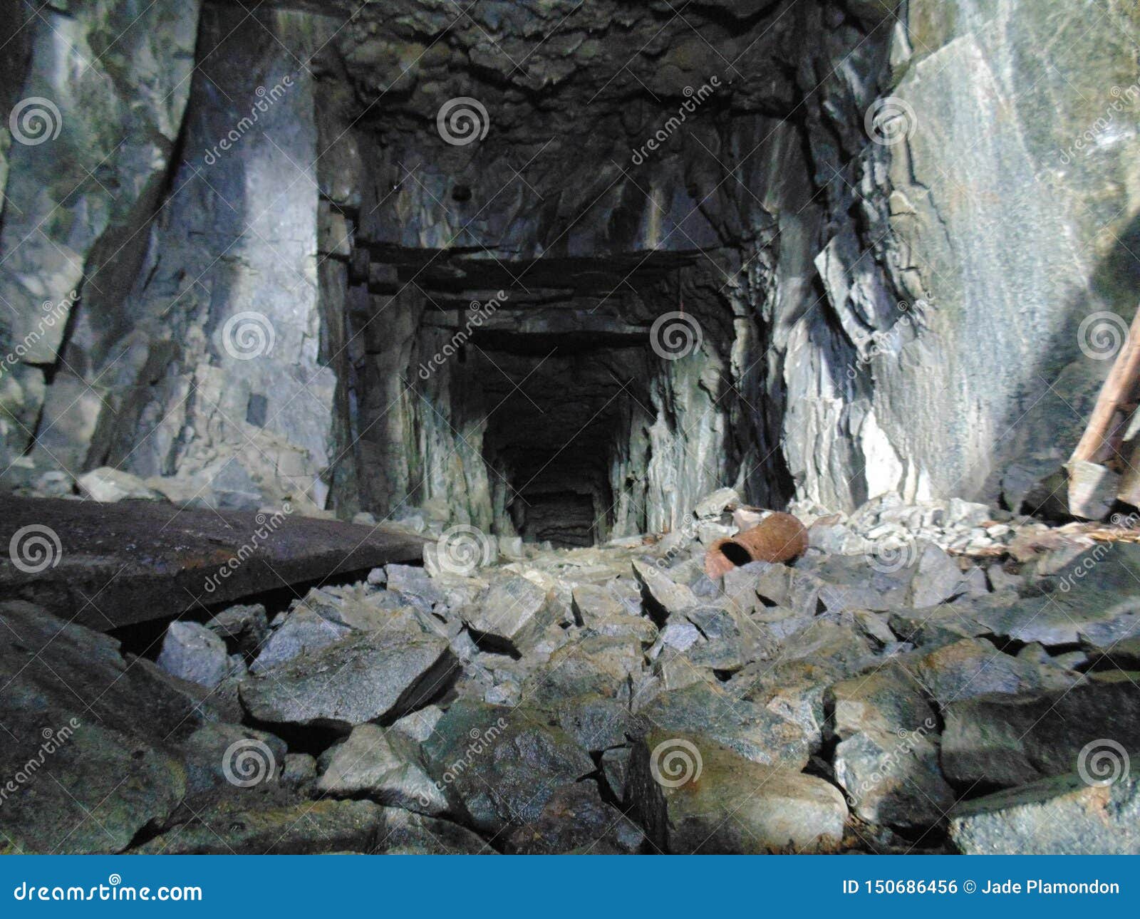 Into the mine stock photo. Image of ground, long, exposure - 150686456