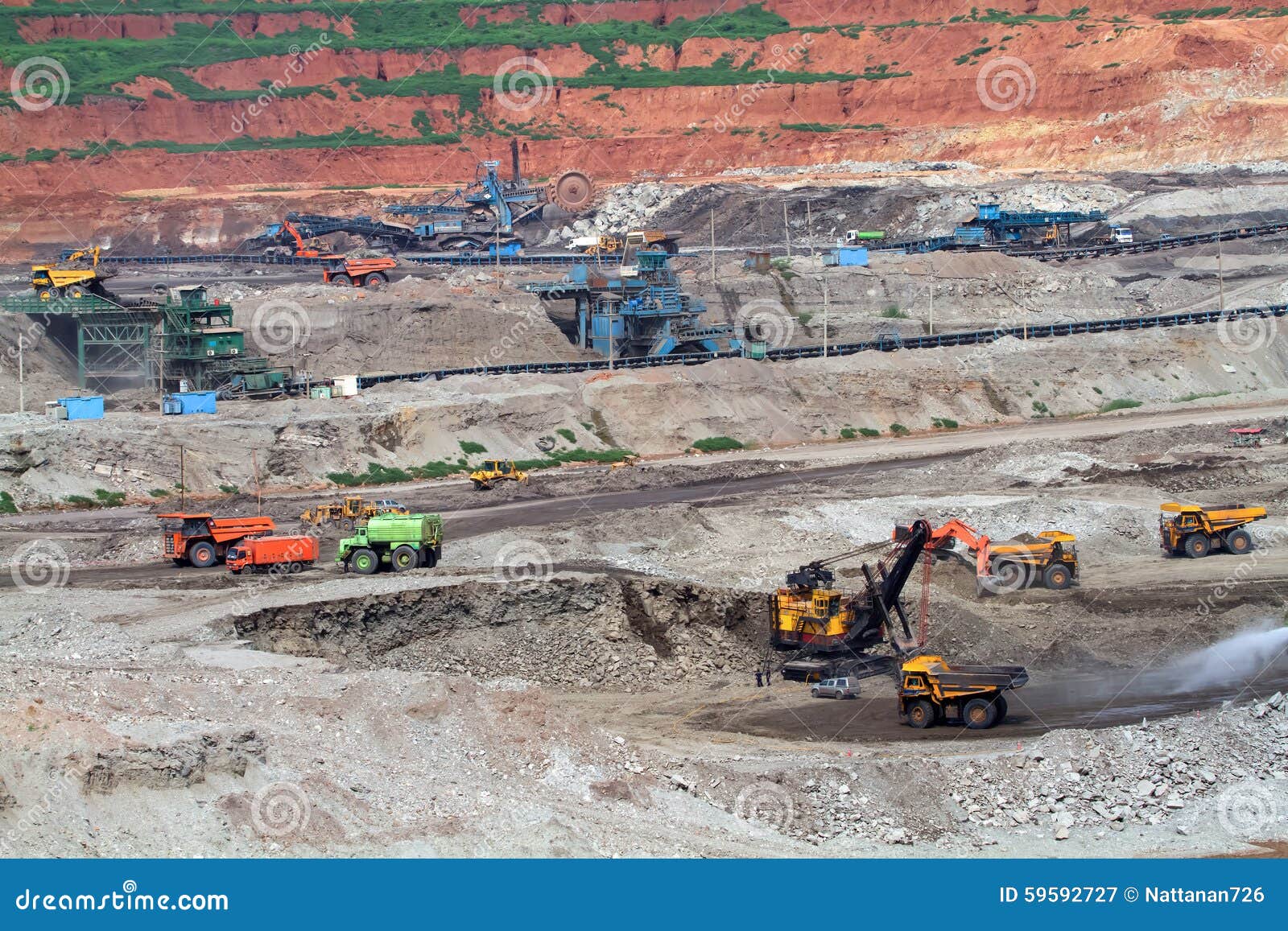 Mine stock image. Image of large, machines, gold, geology - 59592727