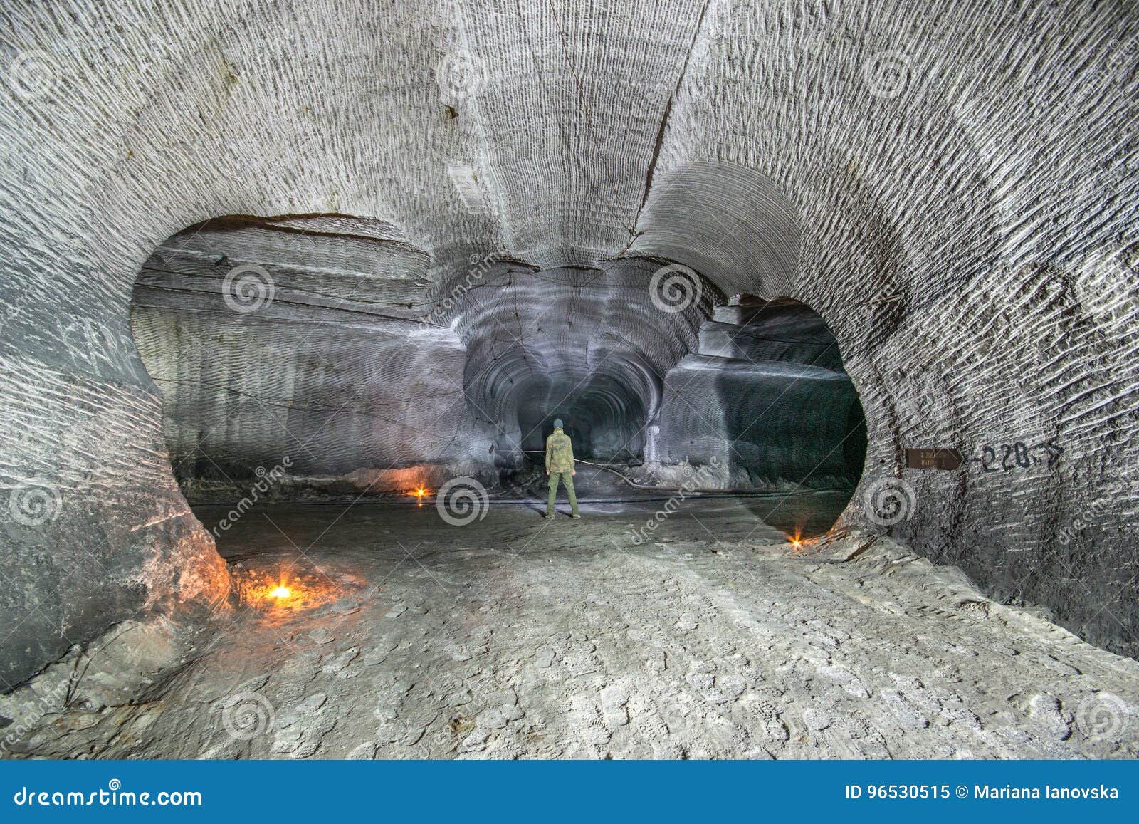 Underground Mines. Ukraine, Donetsk Stock Image - Image of dungeon ...